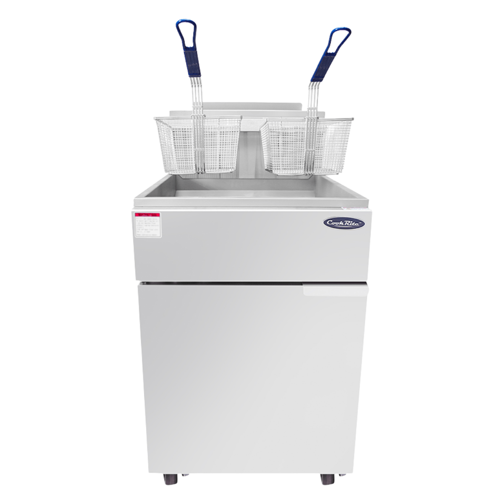 Freidora Industrial A Gas 75 LBS COOK RITE ATFS-75