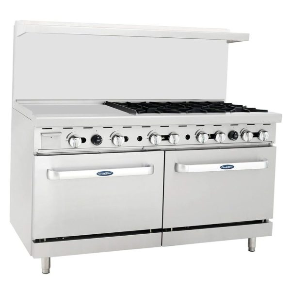 Estufa Industrial 6 Quemadores COOK RITE AGR-6B24GR