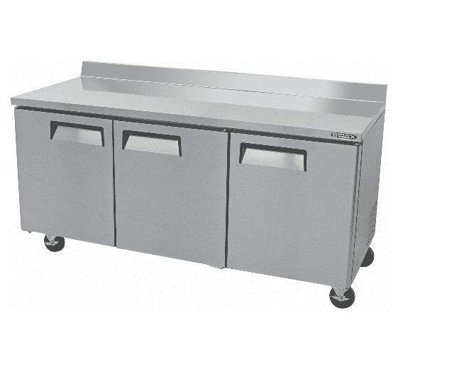 Mesa Refrigerada De Trabajo Con 3 Puertas ATOSA MGF8411GR