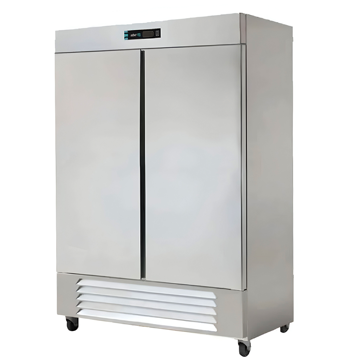 Congelador Industrial Vertical 2 Puertas Solidas Asber ARF-37 HC