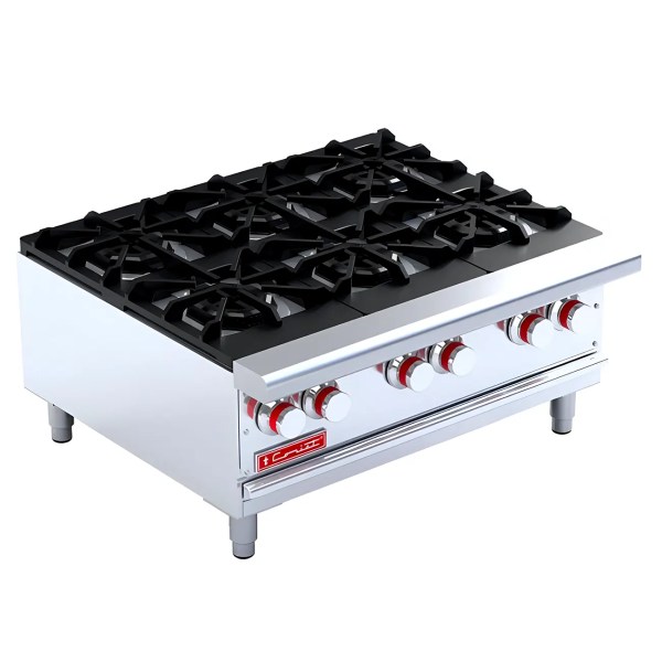 Parrilla Industrial a Gas 6 Quemadores CORIAT PCV-6