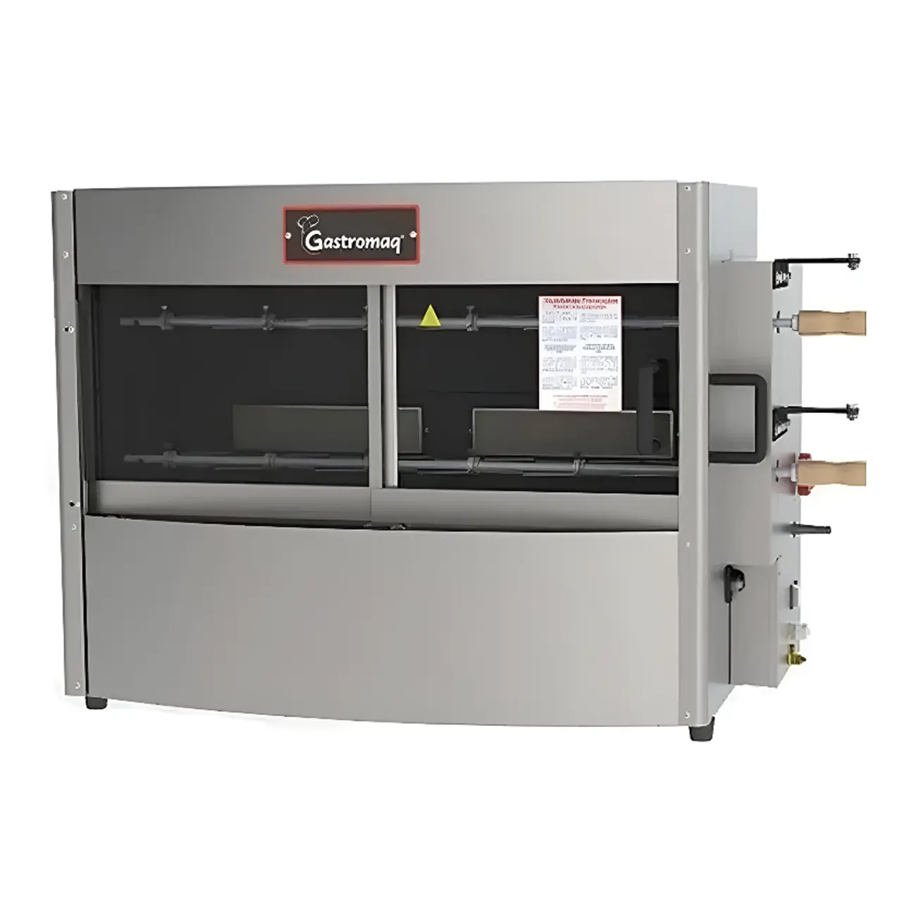 Rosticero de Pollos A Gas 10 Pollos 120 Min GPANIZ AF10N