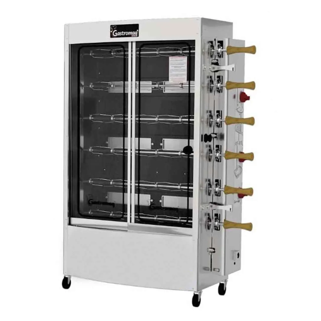 Rosticero de Pollos A Gas 30 Pollos 120 Min GPANIZ AF30G2