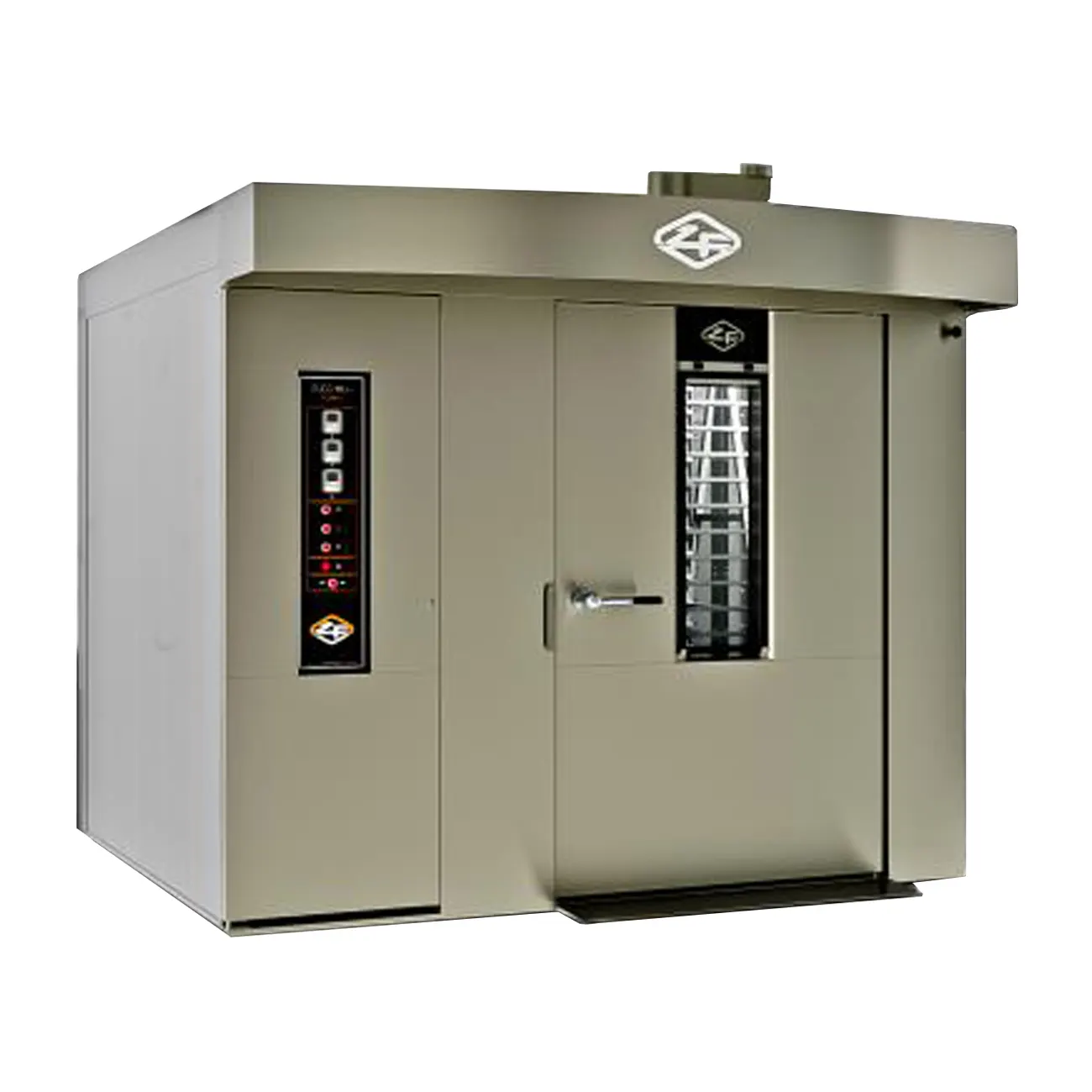 Horno Eléctrico Rotativo 72 Char. ZUCHELLI MAXI ROTOR GAS